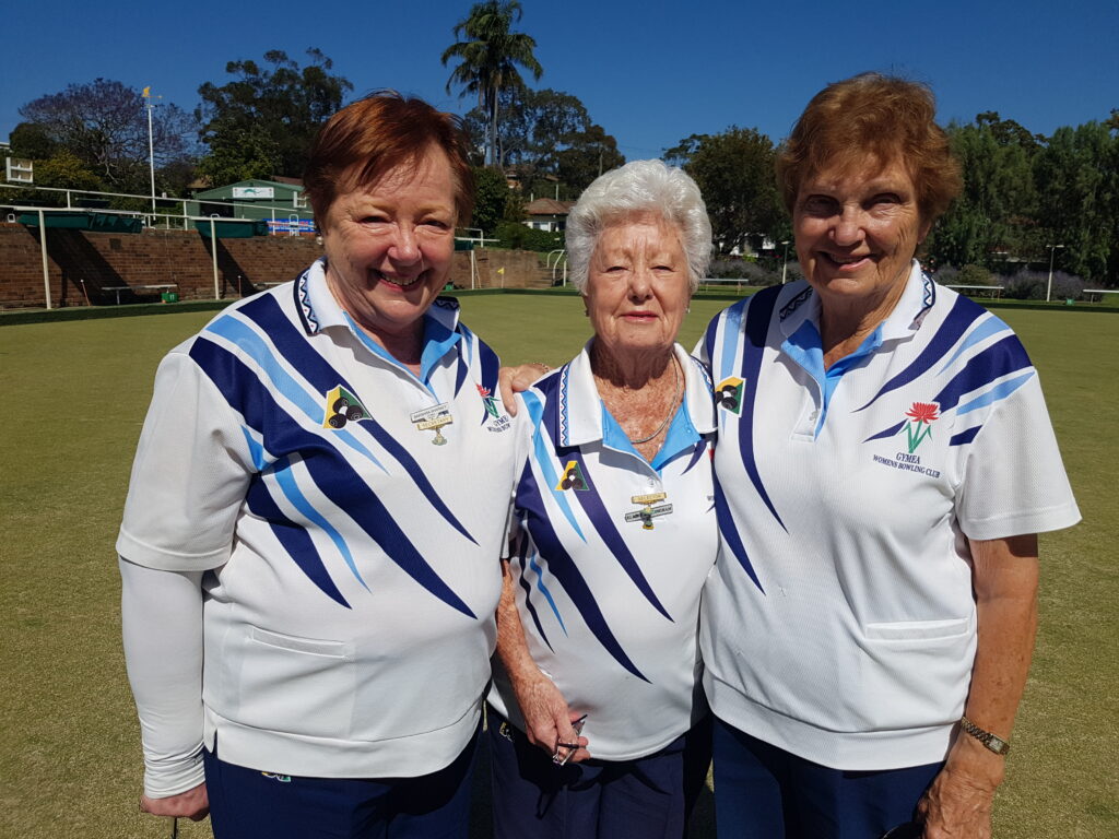GYMEA WOMEN’S BOWLS 2018 WINNERS